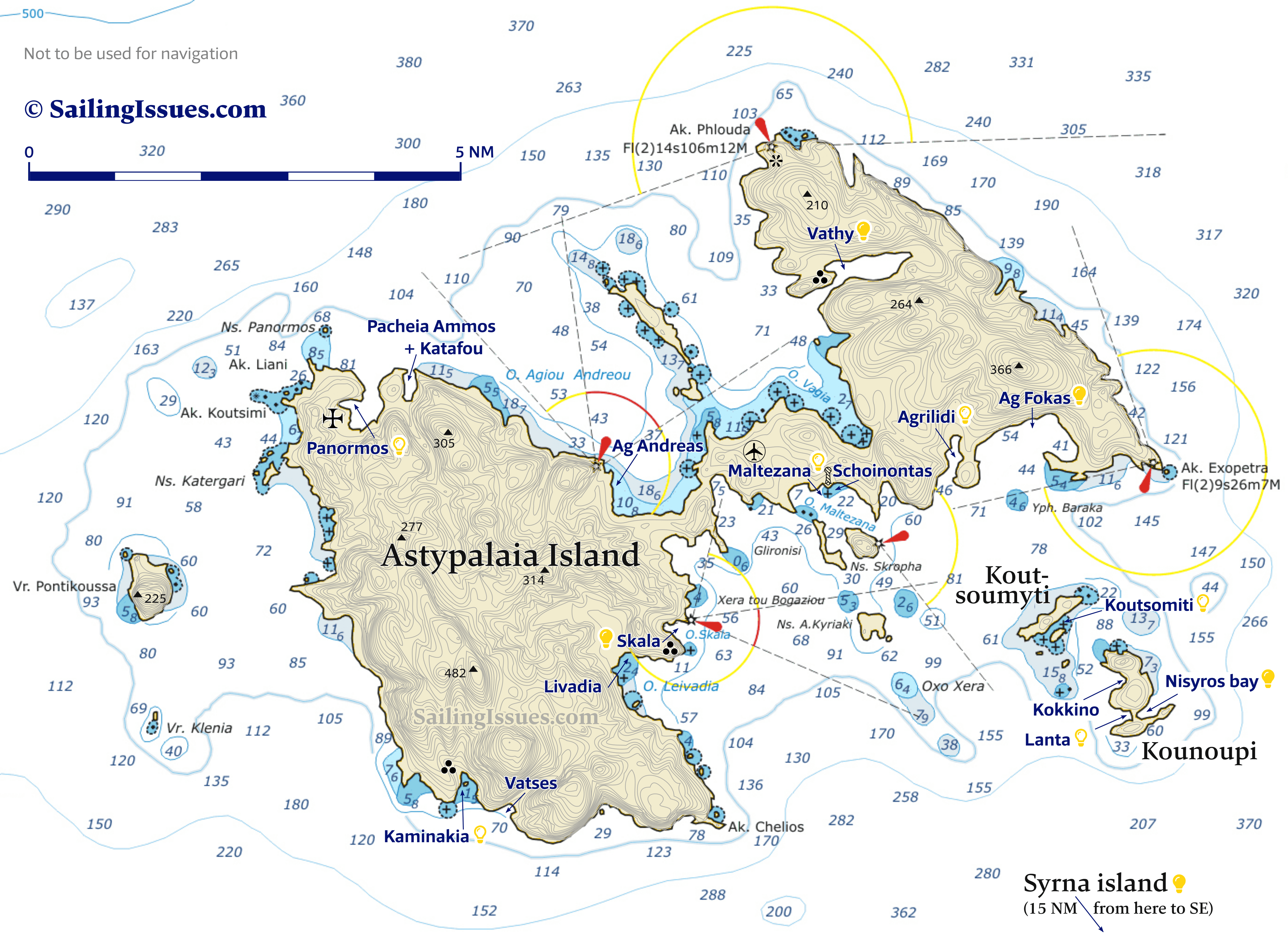 Astypalaia sailing holidays, yacht charters guide to the Dodecanese.